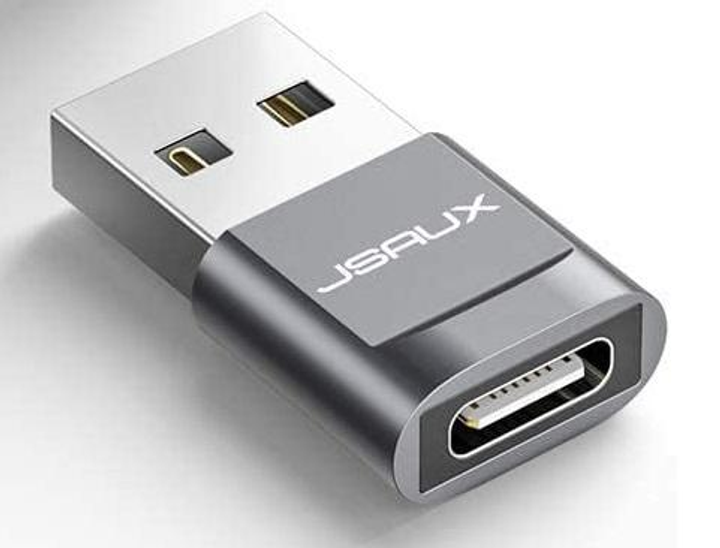 Адаптер-переходник JSAUX Type-C to USB 2.0 480Mbps 2.4A – фото, отзывы ...