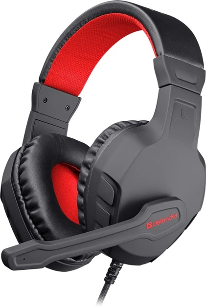 Наушники Defender Сujo Black-Red (4714033645058) купить в интернет ...