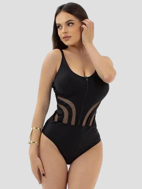 Модный цельный купальник Samegame 345-1 черный 42 от продавца: LAMA-SHOP – в интернет-магазине ...