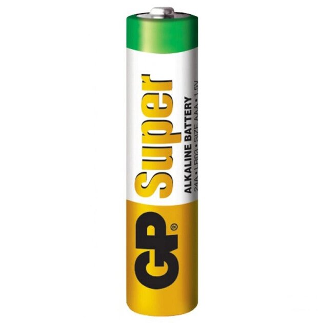 Батарейка GP Super Alkaline LR03 AAA 1шт – фото, отзывы, характеристики ...