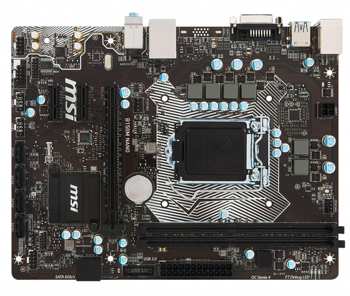 Материнская плата MSI B150M Nano (s1151 v1 , b150 , DDR4 PCI-Ex16 3.0 ...