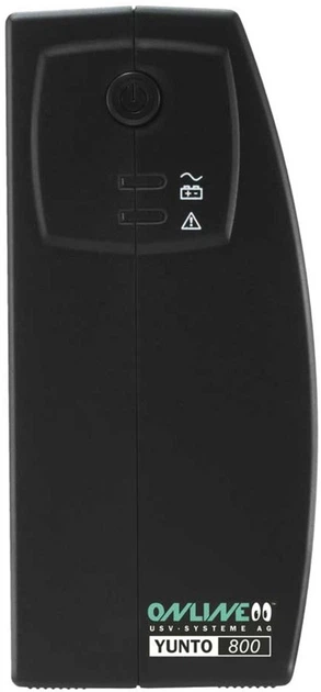 ДБЖ Online USV-Systeme Yunto 800 VA (480 W) Black (4026908003567) – фото, відгуки ...