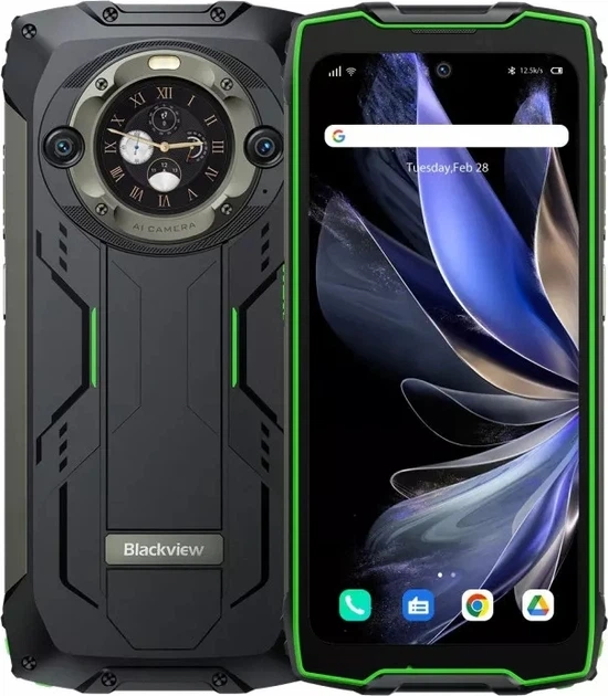 Мобильный телефон Blackview BV9300 Pro 12/256GB Green – фото, отзывы ...