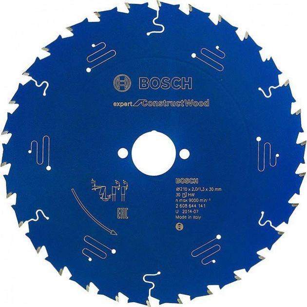 Пильный диск Bosch Expert for Construct Wood 200×2×30, 30 ATB+пирамида ...