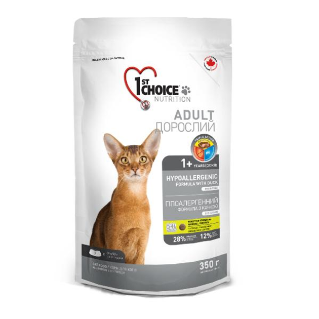 1st Choice Adult Hypoallergenic 350 г Фест Чойс Гипоаллергенный утка и ...