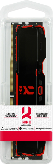 Оперативна пам'ять Goodram DDR4-2666 8192MB PC4-21300 IRDM X Black (IR ...