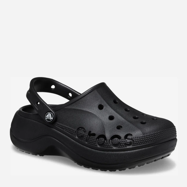 Женские кроксы Crocs Baya Platform Clog 208186-001 39-40 (W9) 25 см Blk (1962652697856 ...