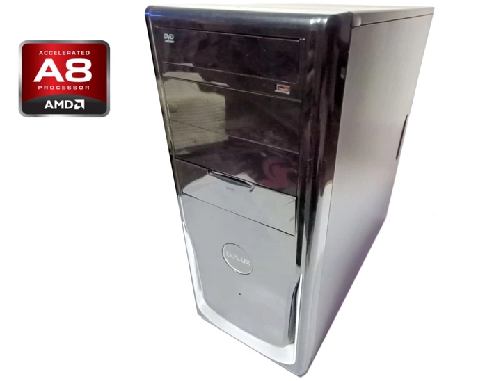 ПК Delux Tower / AMD A8-3870K (4 ядра по 3.0 GHz) / 8 GB DDR3 / 500 GB ...