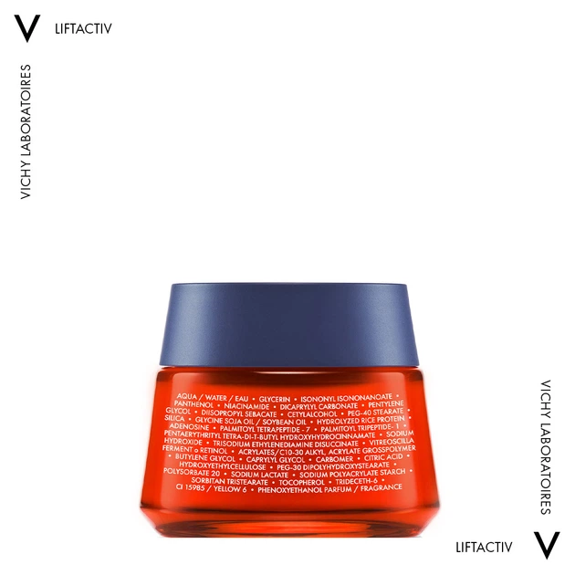 Ночной антивозрастной крем Vichy Liftactiv В3 для коррекции пигментных ...