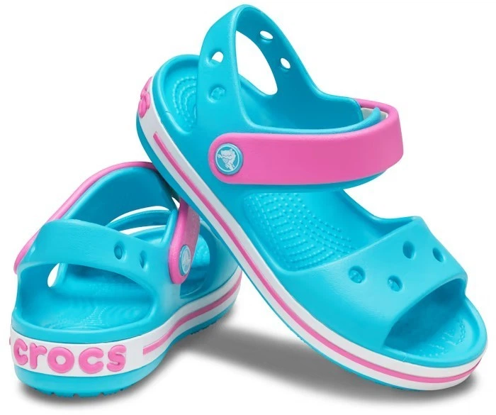 Босоніжки Crocs Crocband, C8, Digital Aqua, 24-25 – Оригинальная обувь ...