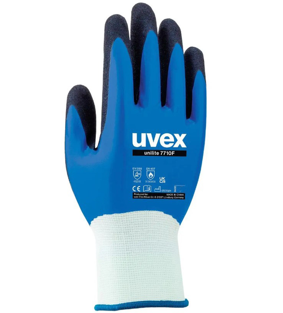 Защитные перчатки Uvex unilite 7710F (XL/10) монтажные (41015) – фото ...
