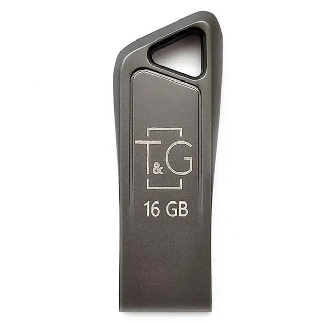 Флеш-драйв USB Flash Drive T&G 114 Metal Series 16GB Чорний – фото ...