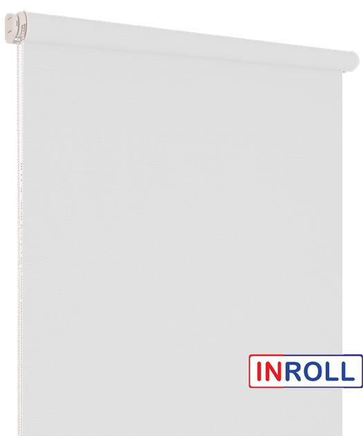 Ролета тканевая INROLL Есо-Mini Plus 105х165 см Len Светло-серый 7672 ...