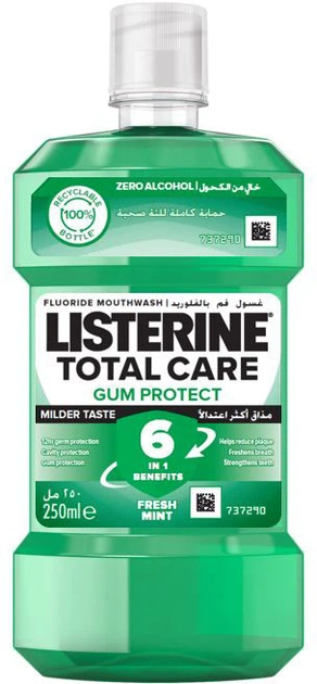 Ополаскиватель для ротовой полости Listerine Total Care Защита десен ...