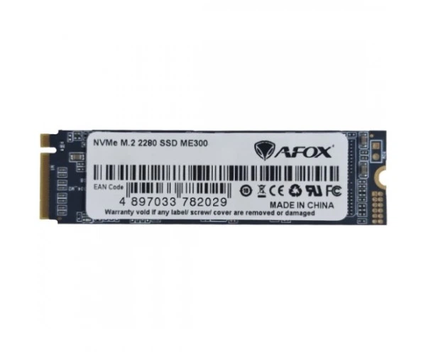 SSD 512Gb AFox ME300 M.2 2280 PCIe NVMe Gen 3x4 3D TLC NAND, Retail ...