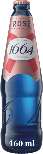 Упаковка пива Kronenbourg 1664 Rose edition светлое фильтрованное 4.5% ...