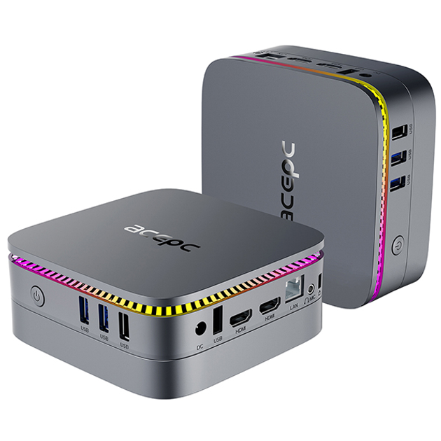 Мини-Пк Acepc PicoBox Pro AK1 / Intel N100 / RAM 16GB / SSD 512GB / LAN ...
