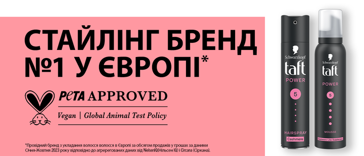 Піна для волосся Taft Power Cashmere 5 200 мл (9000100477789) – купити ...
