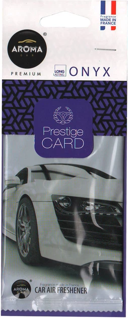 Ароматизатор (Aroma Car) Prestige CARD Onyx (сухая карточка) 83541 ...