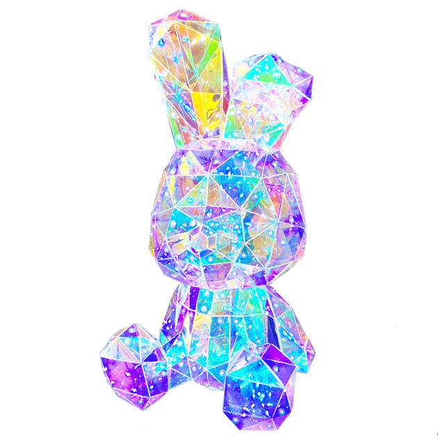 Светодиодный ночник кролик в подарочной коробке 30см UFT LP1 Rabbit ...
