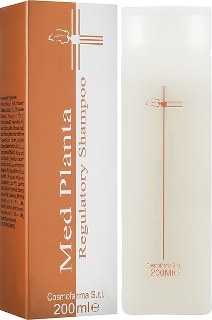 Регулюючий шампунь - Cosmofarma Med Planta Regulatory Shampoo 200ml ...