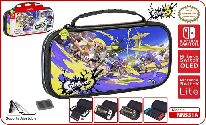 Чохол для Nintendo Switch Deluxe Travel Case Splatoon 3 (Switch) – фото ...