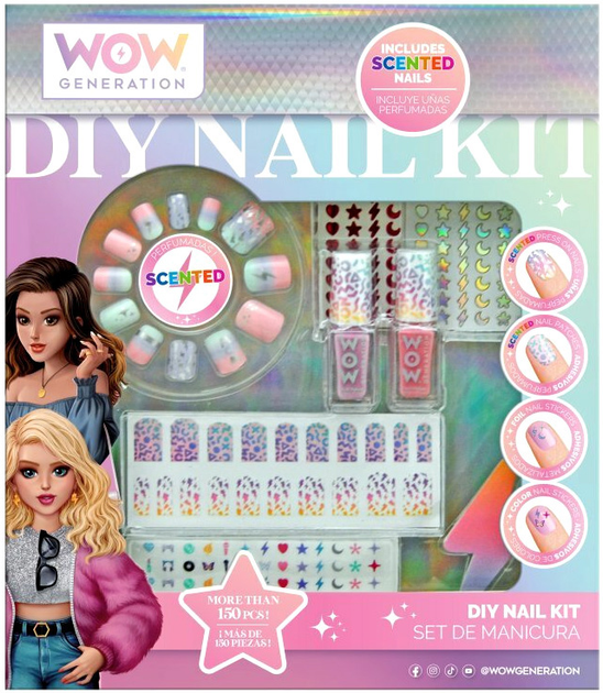Набор для маникюра Kids Euroswan Wow generation Diy Nail Kit ...