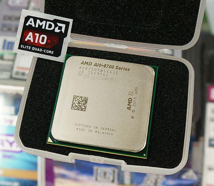 Процесор AMD A10-8750. 4 GHz. 4 - Ядер/4-потоков. Soket - FM2+ Tray ...