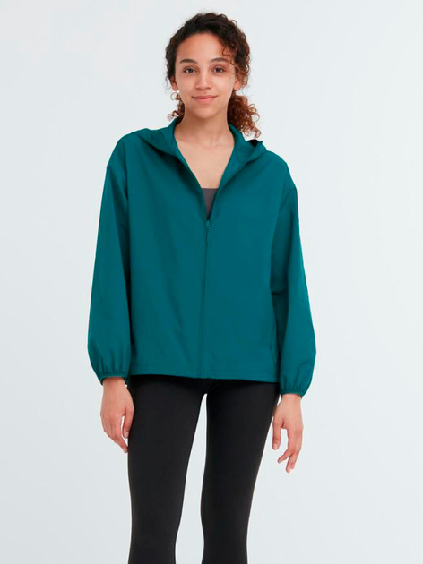 Спортивная ветровка с капюшоном женская Uniqlo 867597670 XS Зеленая ...