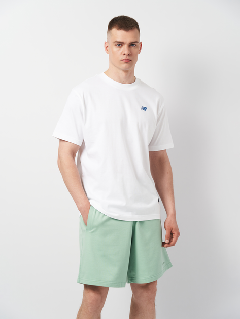 Футболка хлопковая длинная мужская New Balance Archive Graphics ...