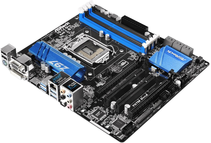 Материнская плата ASRock Z97M Pro4 (s1150, Intel Z97, PCI-Ex16 ...