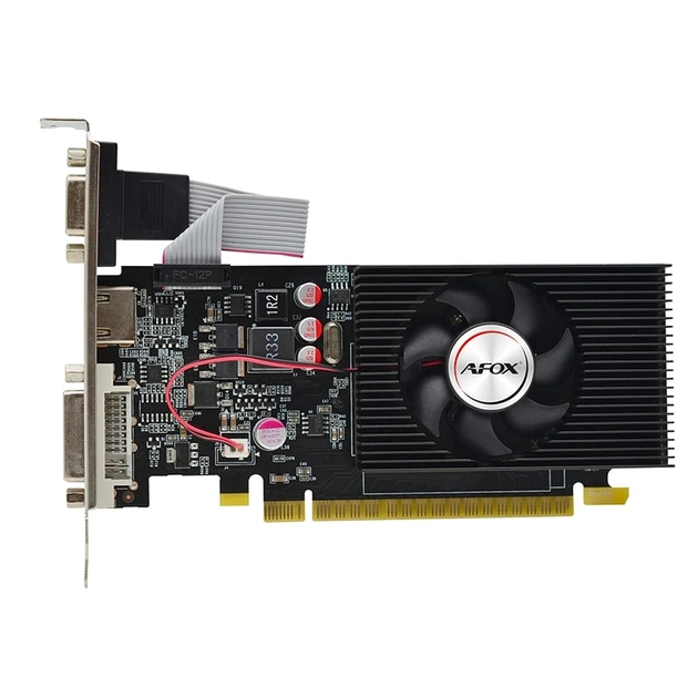Відеокарта AFOX GeForce GT 730 2GB GDDR3 LP Fan (AF730-2048D3L5) – фото ...