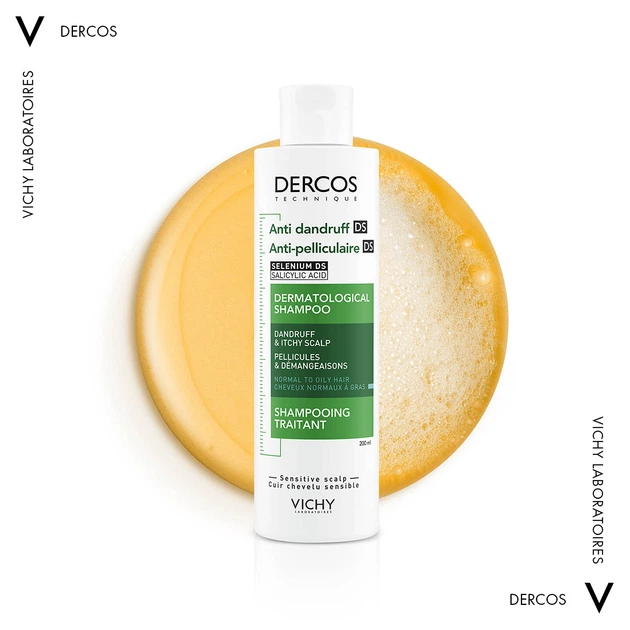 Шампунь Vichy Dercos проти лупи посиленої дії для нормального та ...