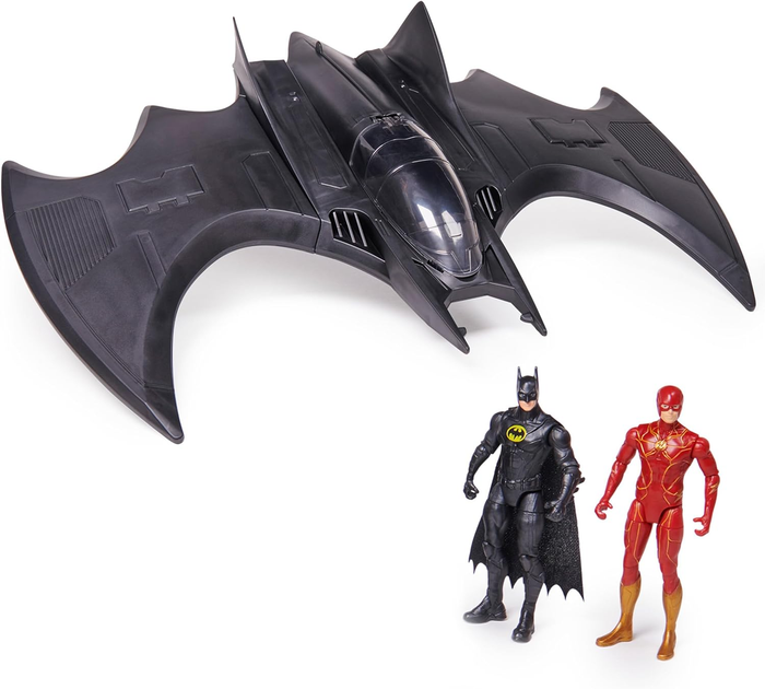 Бэтсамолет с фигурками Бэтмена и Флэша DC Comics The Flash Ultimate ...