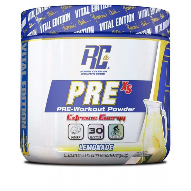 Предтренировочный комплекс Ronnie Coleman Pre XS Pre-Workout Powder ...