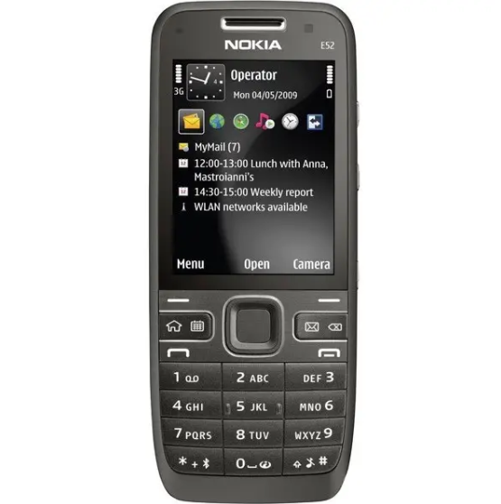 Мобильный телефон Nokia E52 Black 2.4" 3.2 Мп 1500 мАч 3G GPS, нокиа E52 – фото, відгуки ...