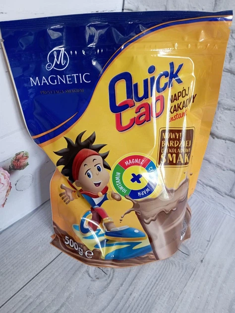 Какао-напій для дітей з вітамінами Quick Cao Magnetic 500г от продавца ...