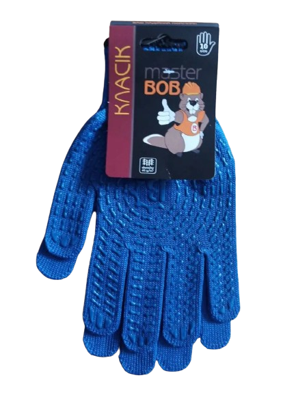 Перчатки защитные Master Bob Классик синие 10 размер – фото, отзывы ...
