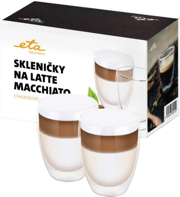 Стаканы для латте макиато ETA 2 x 350 мл (ETA418191020) – фото, отзывы ...