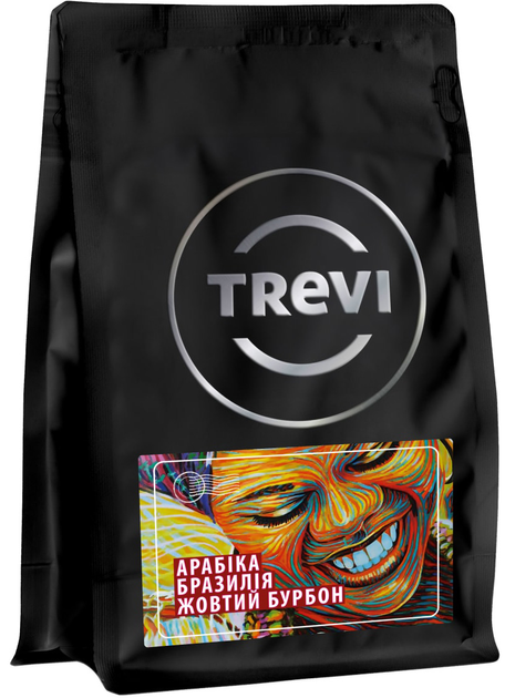 Купить Кофе в зернах Trevi Арабика Бразилия Желтый Бурбон 250 г ...