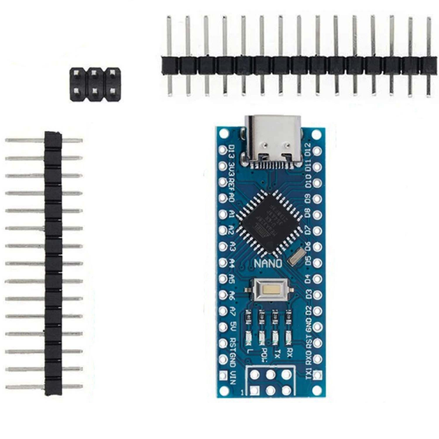 Налагоджувальна плата Arduino Nano V3.0 ATMega328P (розпаяна) Type-C – фото, відгуки ...
