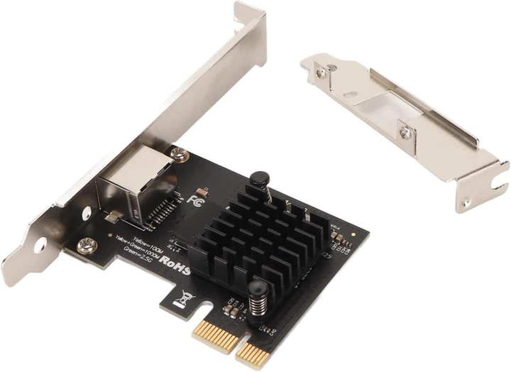 Мережава карта PCIe RJ45 2.5G Ethernet RTL8125BG – фото, відгуки ...