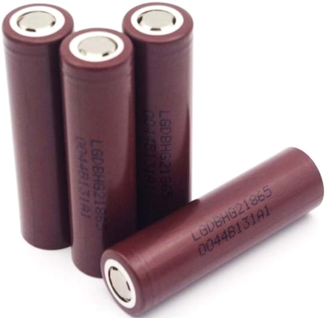 Аккумулятор LG 18650 Li-Ion LGDBHG21865, 3000mAh, 20A, 4.2/3.6/2.5V ...