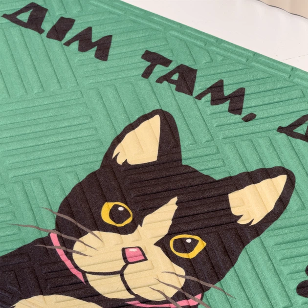 Коврик Orner с принтом Дім там, де мяв 45х75см (orner-2201) – фото ...