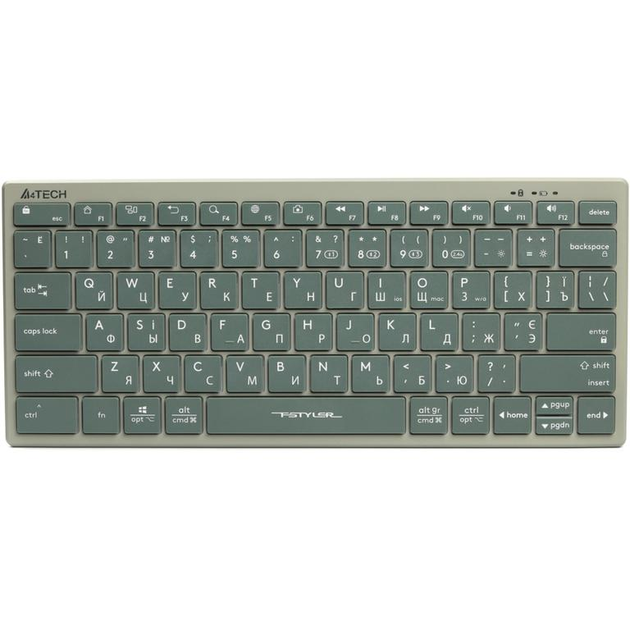 Клавиатура беспроводная A4TECH Fstyler FBX51C Matcha Green (FBX51C ...