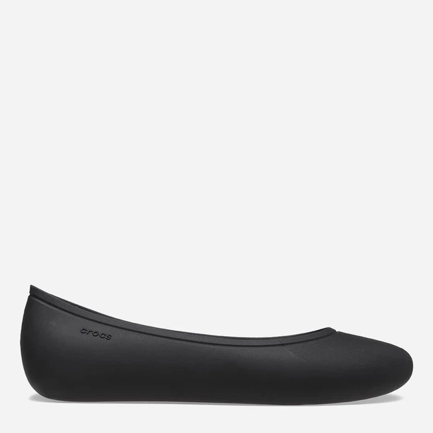 Женские балетки Crocs Brooklyn Flat 209384-001 36-37 (W6) 22 см Черные ...
