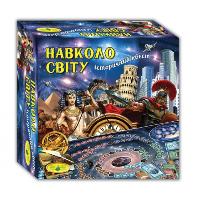 Настольная игра "Вокруг света" 82296 исторический квест – фото, отзывы ...