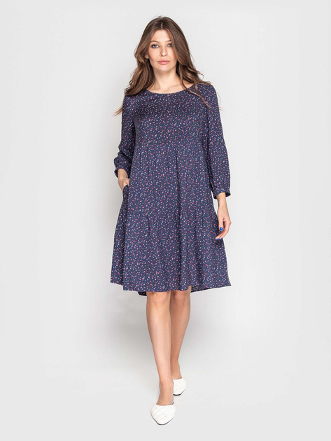 Платье миди летнее женское NARODNYY BUTIK Тюльпан 2 111-427 50 Серое ...