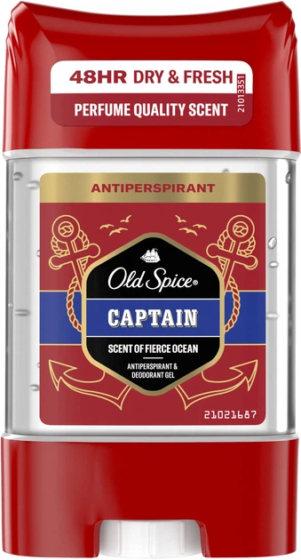 Гелевий дезодорант-антиперспірант Old Spice Captain 70 мл ...