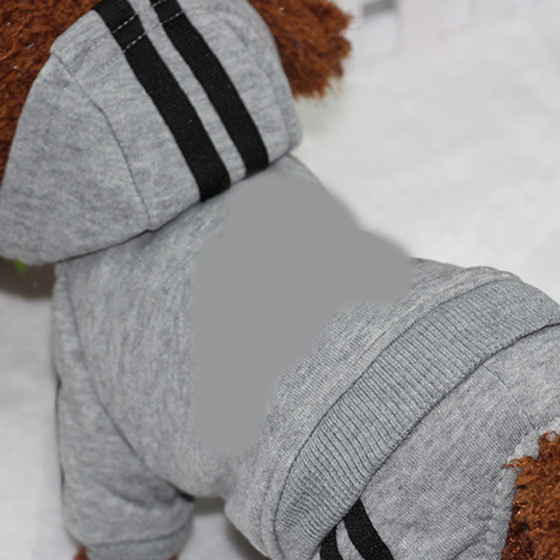 Спортивный костюм для собак Pet Style "Adidog" Серый M – купить онлайн ...